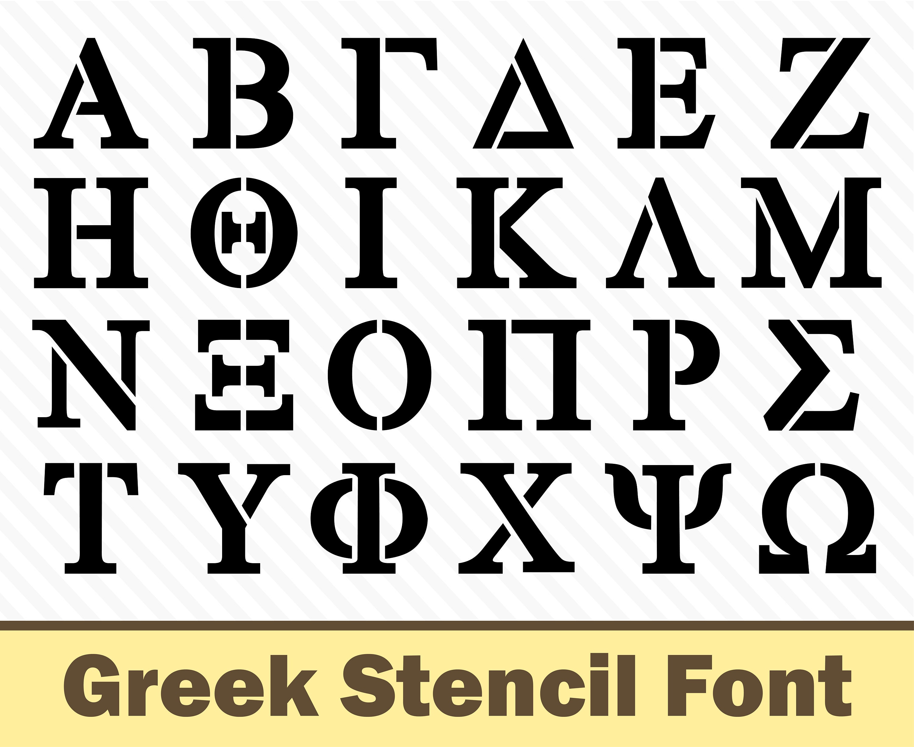 Greek Font Ancient Greece Font Ancient Font Styles Greek Letters Font ...