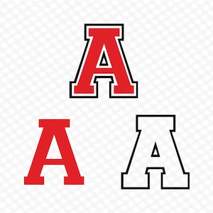 Varsity Font College Font Sport Font Bold Font Baseball Font Soccer ...