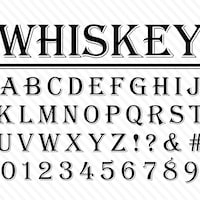 Cursive Whiskey Font Cursive Font Cursive Letters Svg Bourbon Font ...