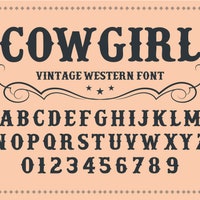 Western Alphabet Clip Art: Cowboy Doodle Font PNG (digital File) - Etsy ...