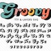 Groovy Font Retro Groovy Font Groovy Script Font Shadow Font Happie ...