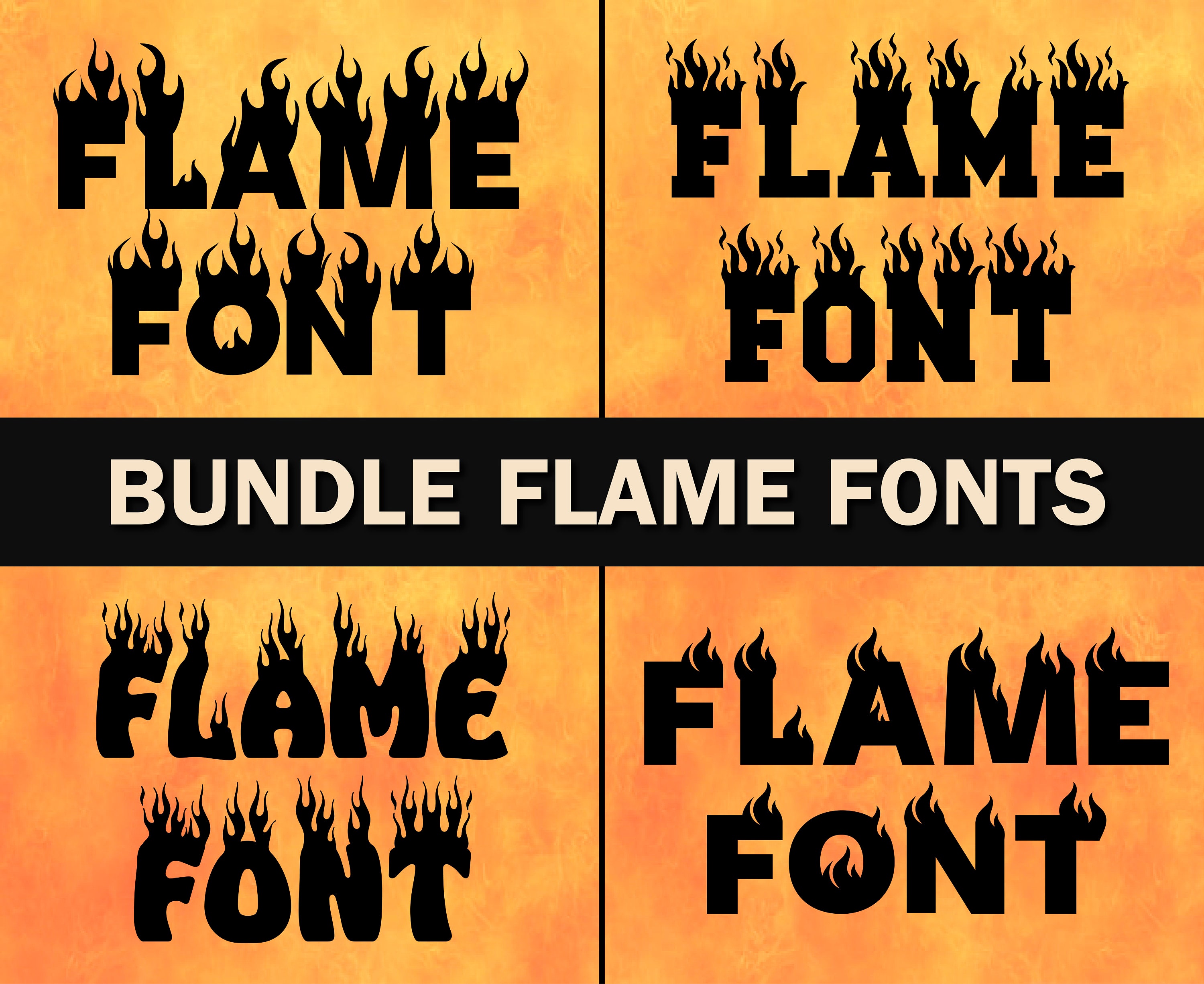 Flame Font Fire Font Burning Font Flaming Letters Font Burning Fire ...