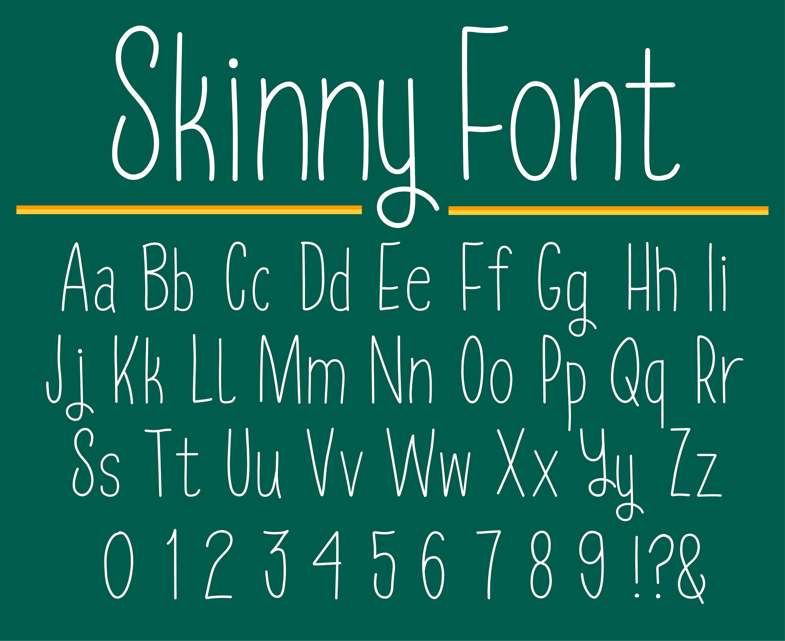 Tall Font Skinny Font Thin Font Tall Skinny Font Tall Letters Font Thin ...