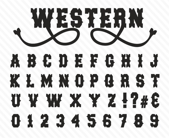 Western Script Font Spaghetti Western Script In Use Fonts In Use