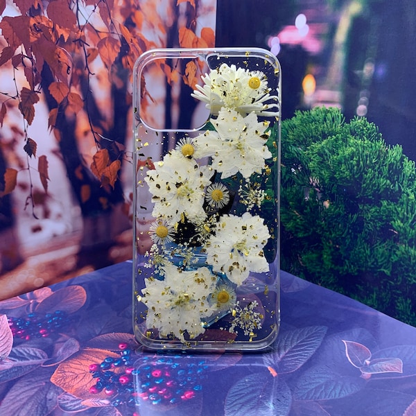 Pressed Flower Case - Etsy