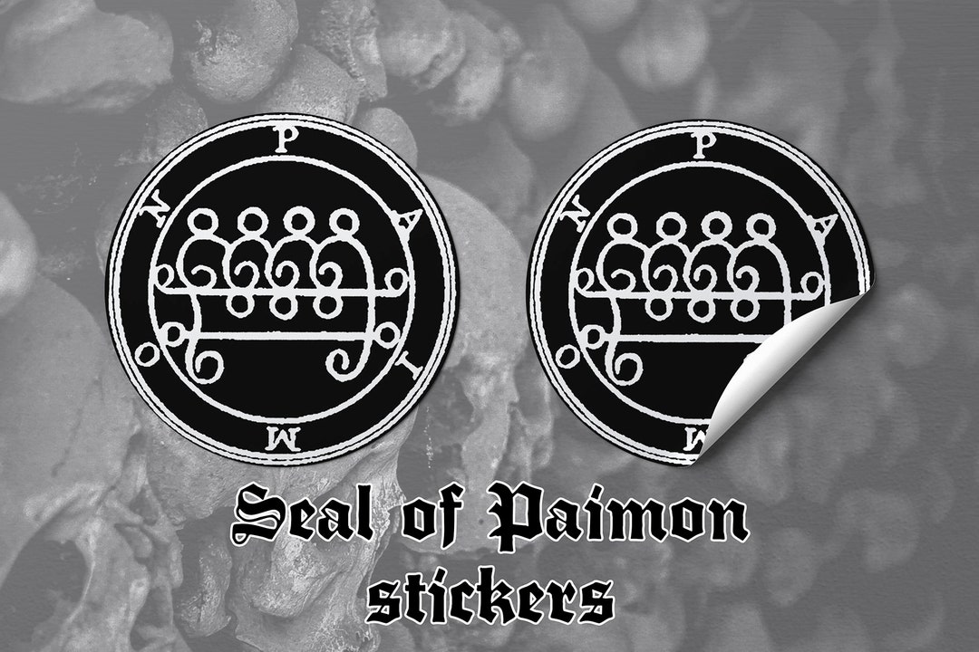 Seal of Paimon Occult Stickers - Etsy