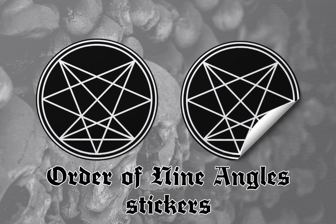 Order of Nine Angles / Septenary Sigil Stickers - Etsy