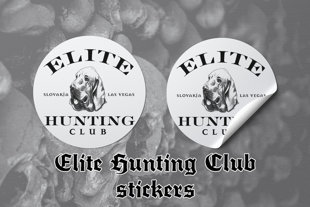 Elite Hunting Club Sticker | Hostel Movie - Etsy
