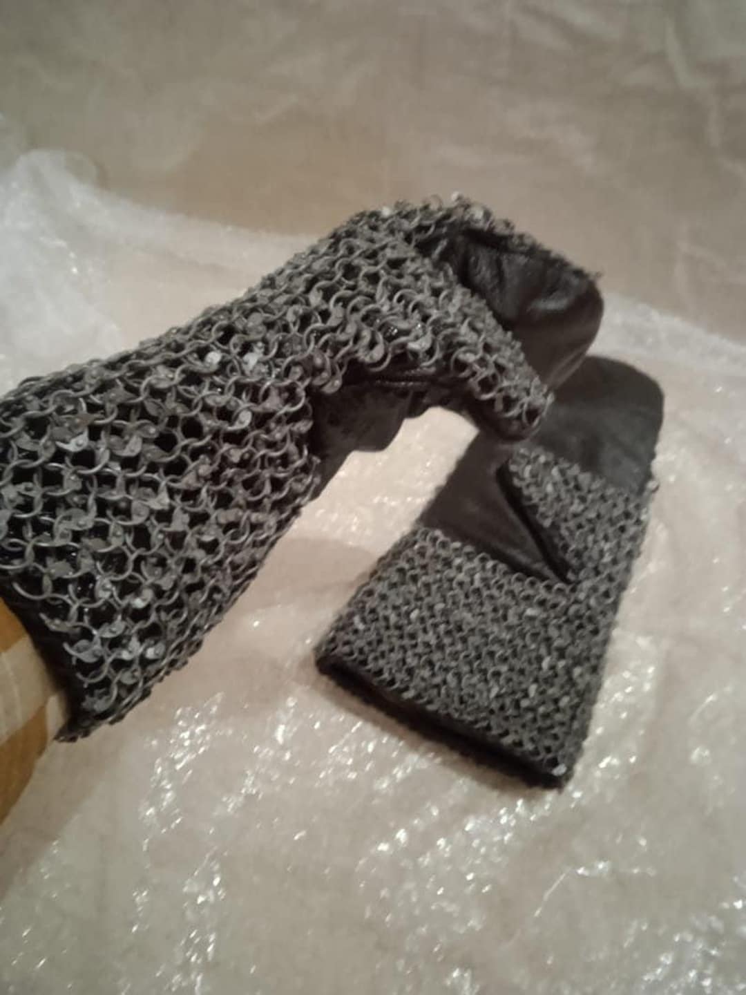 Chainmail Gaunlets,combat Gaunlets,viking Gaunlets,medieval Gloves Flat ...