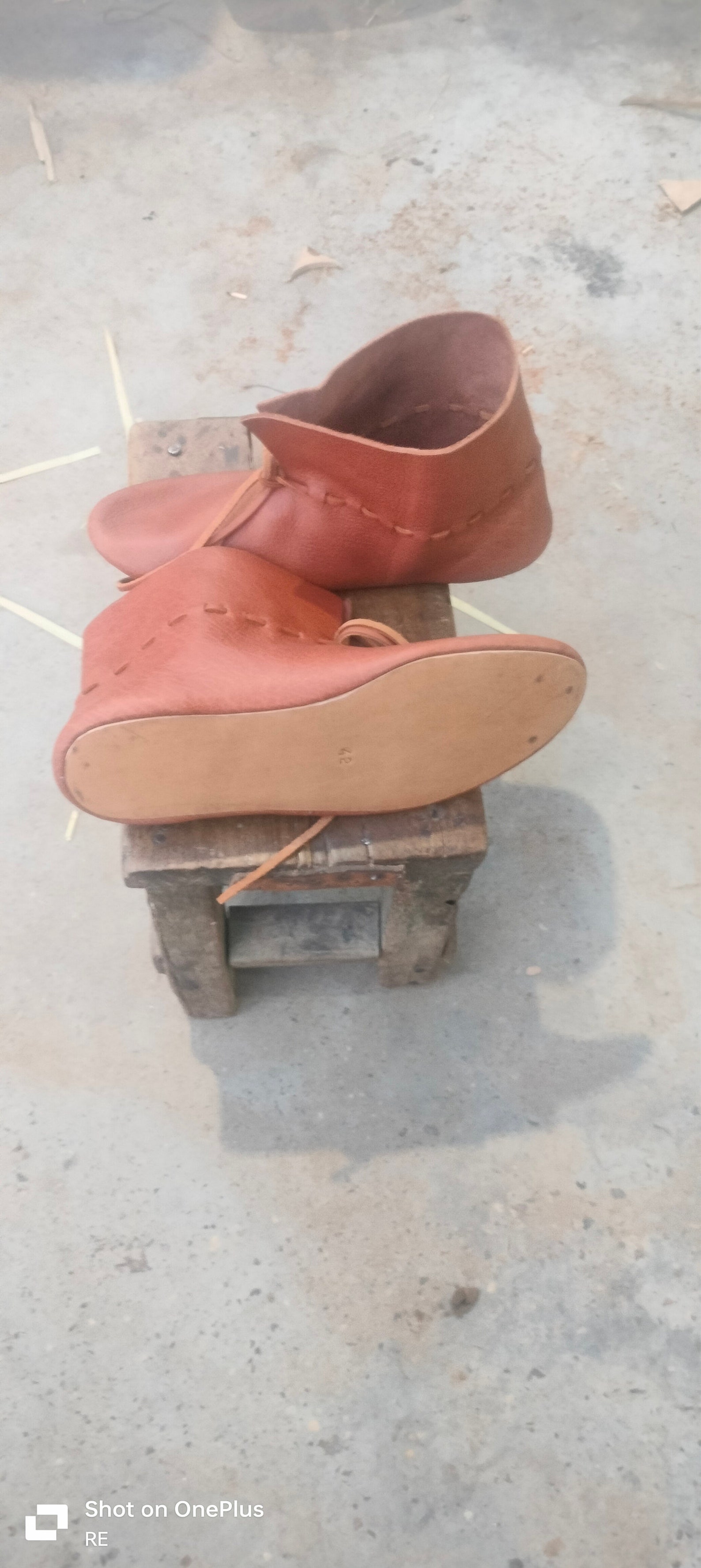 Fully Handmade Viking Shoes With Leather Sole ,viking Turn Shoes,one ...