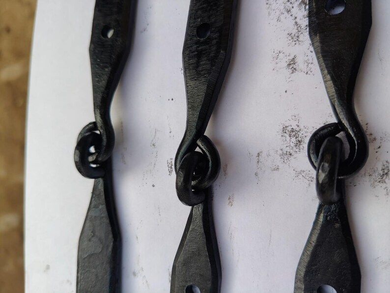 Hand-forged Medieval Viking Hinge and Hasp Set - Etsy
