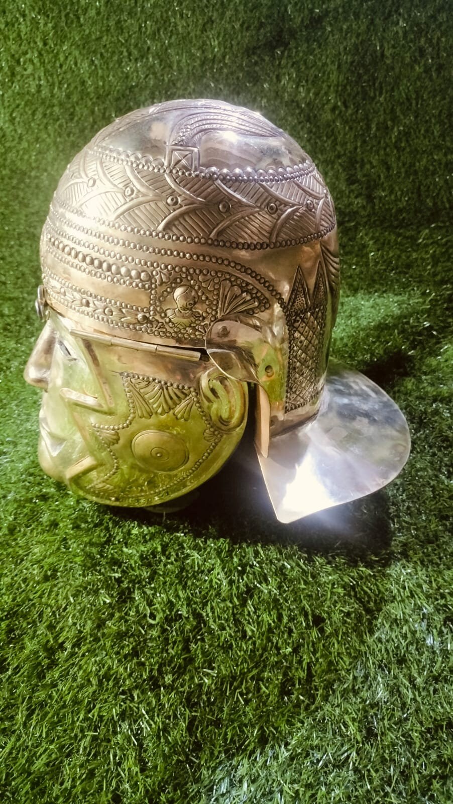 Roman Cavalry Helmet With Roman Face/face Cavalry Helmet/roman Cavalry ...