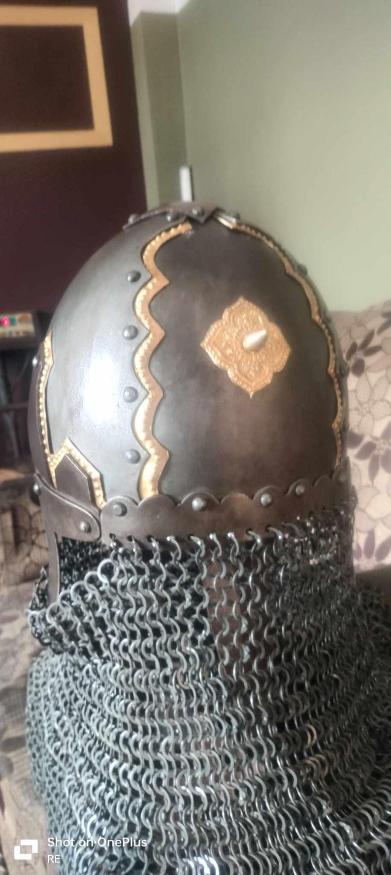 Helmet Type II From Pécs,viking Helmet,2mm Normal Steel,battle Ready ...