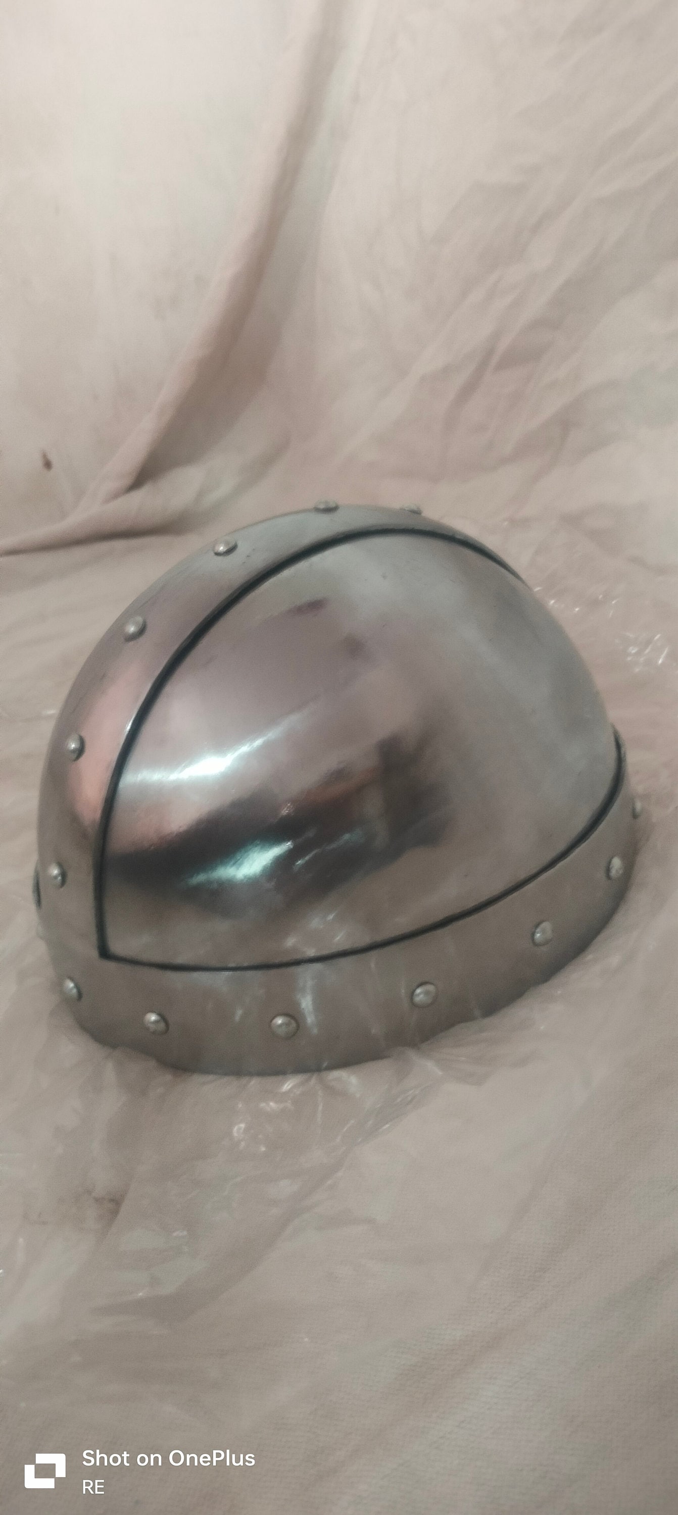 Steel Skull Cap,aka Cervelliere,medieval Helmet,battle Ready Helmet ...