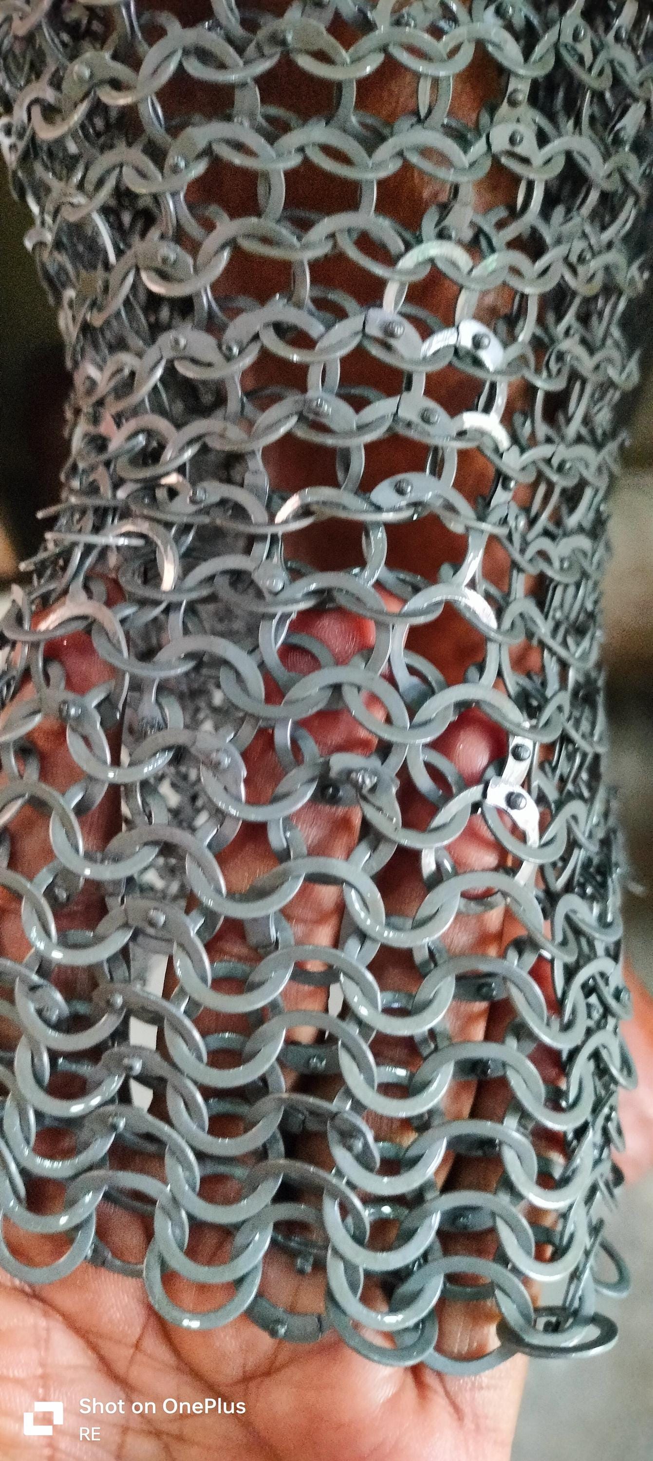 Medieval Chainmail Shirt,12mm Ring With 10mm Solid Ring,viking ...