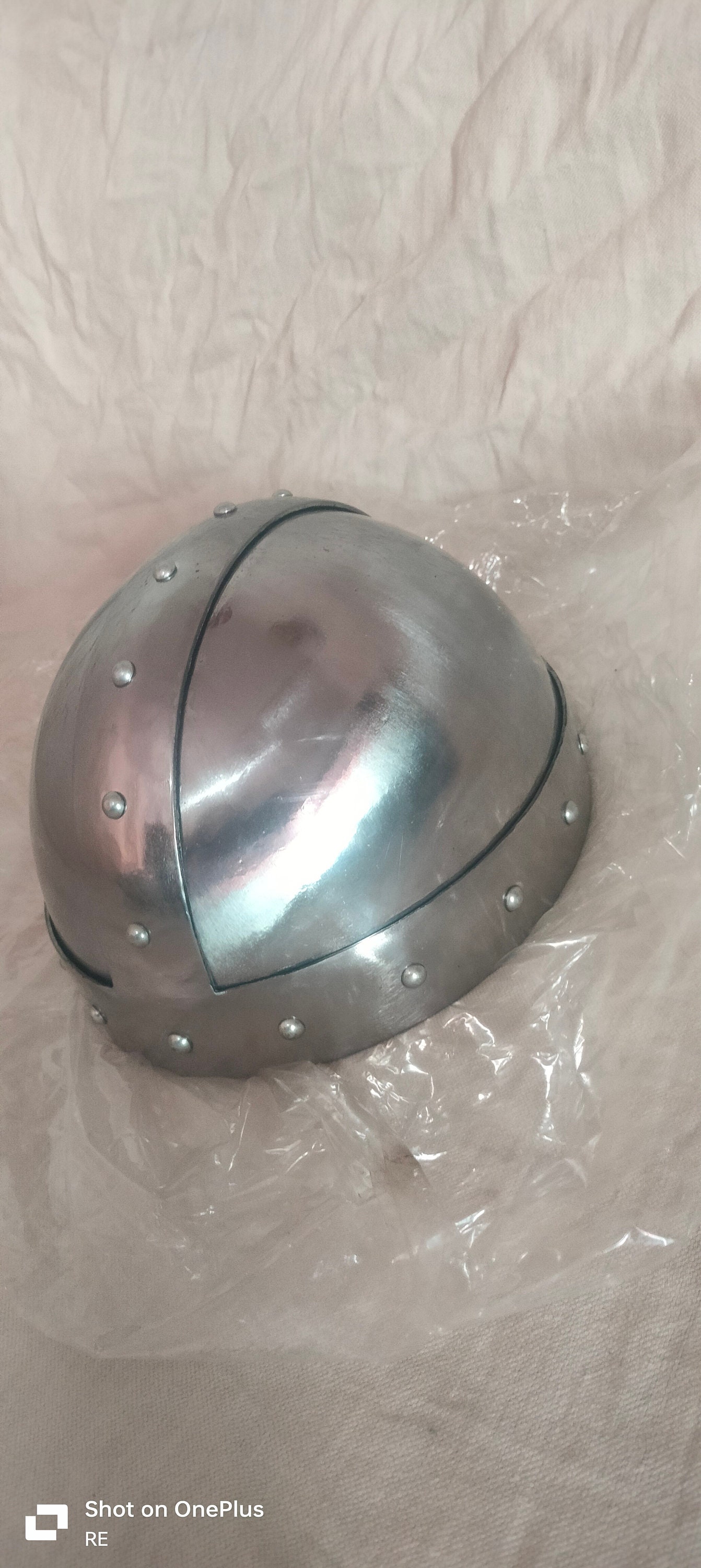 Steel Skull Cap,aka Cervelliere,medieval Helmet,battle Ready Helmet ...