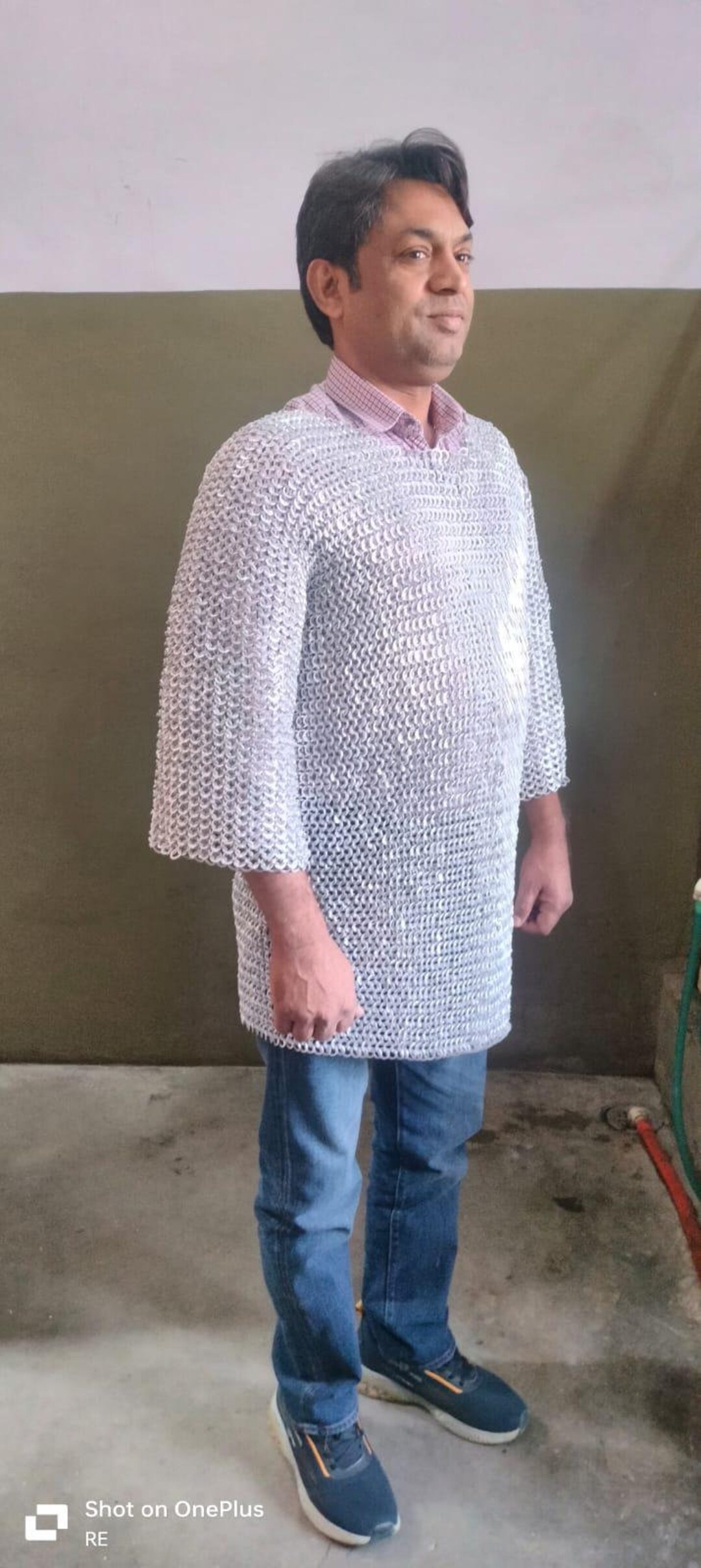 HA Aluminium Chainmail Shirt,riveted Chainmail Shirt,light Weight ...