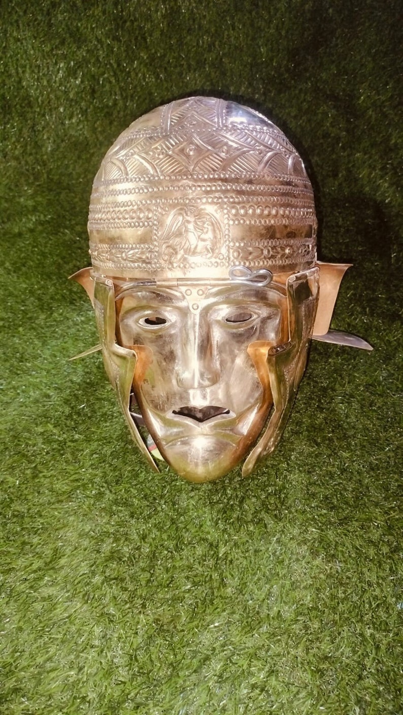 Roman Cavalry Helmet With Roman Face/face Cavalry Helmet/roman Cavalry ...