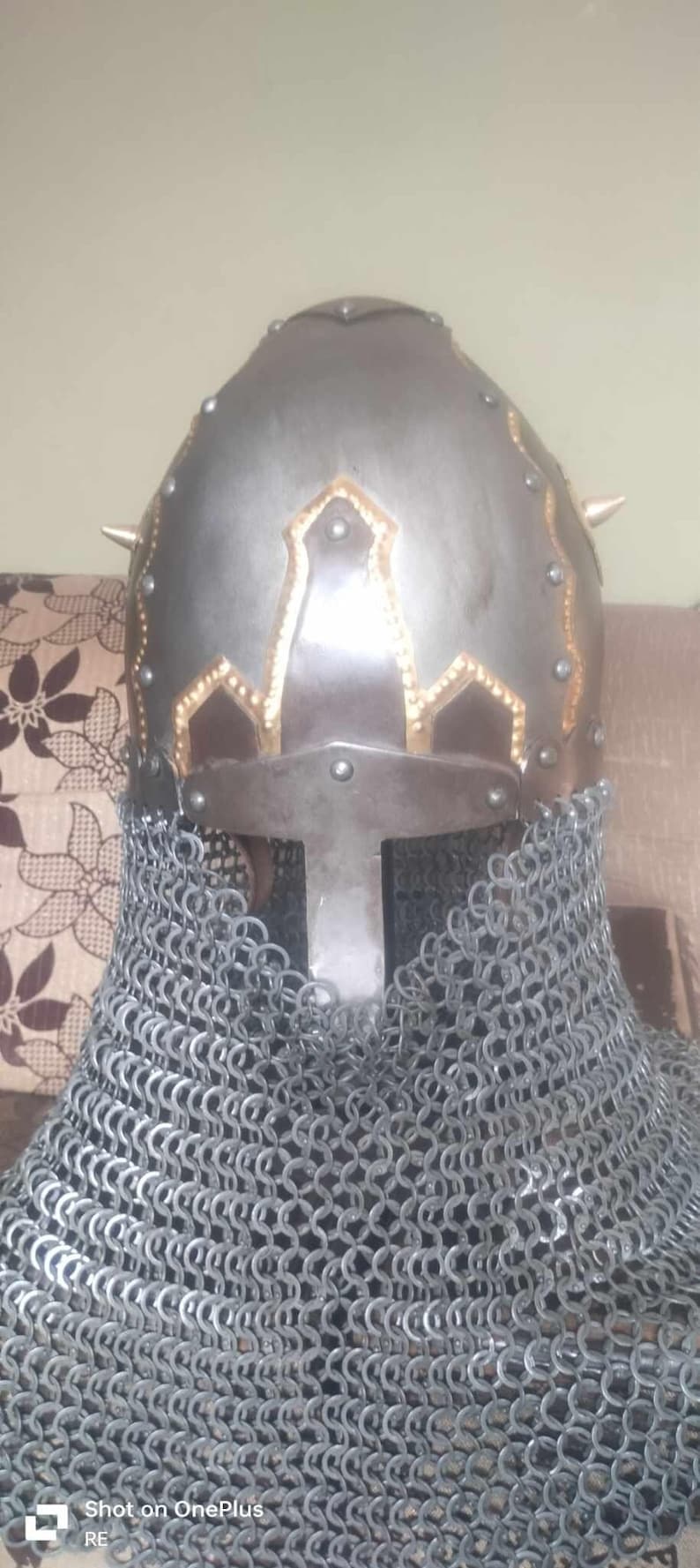 Helmet Type II From Pécs,viking Helmet,2mm Normal Steel,battle Ready ...