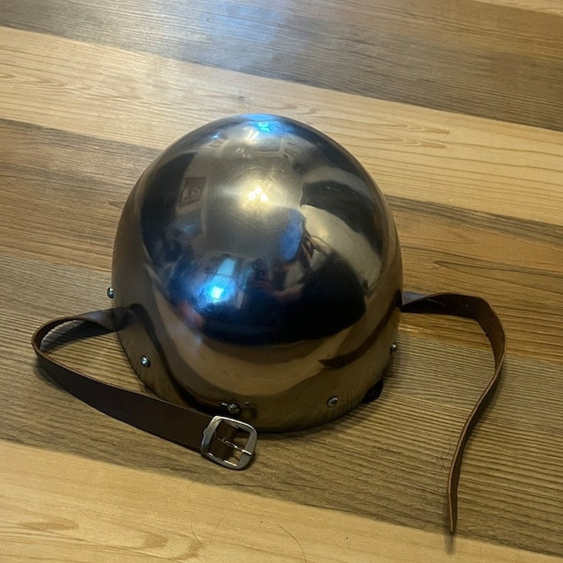 Steel Skull Cap Cervelliere Medieval Helmet Battle Ready 2mm Mild Steel Combat Helme - Etsy