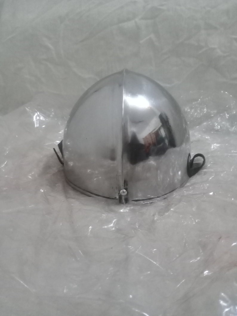 Steel Skull Cap,aka Cervelliere,medieval Helmet,battle Ready Helmet ...