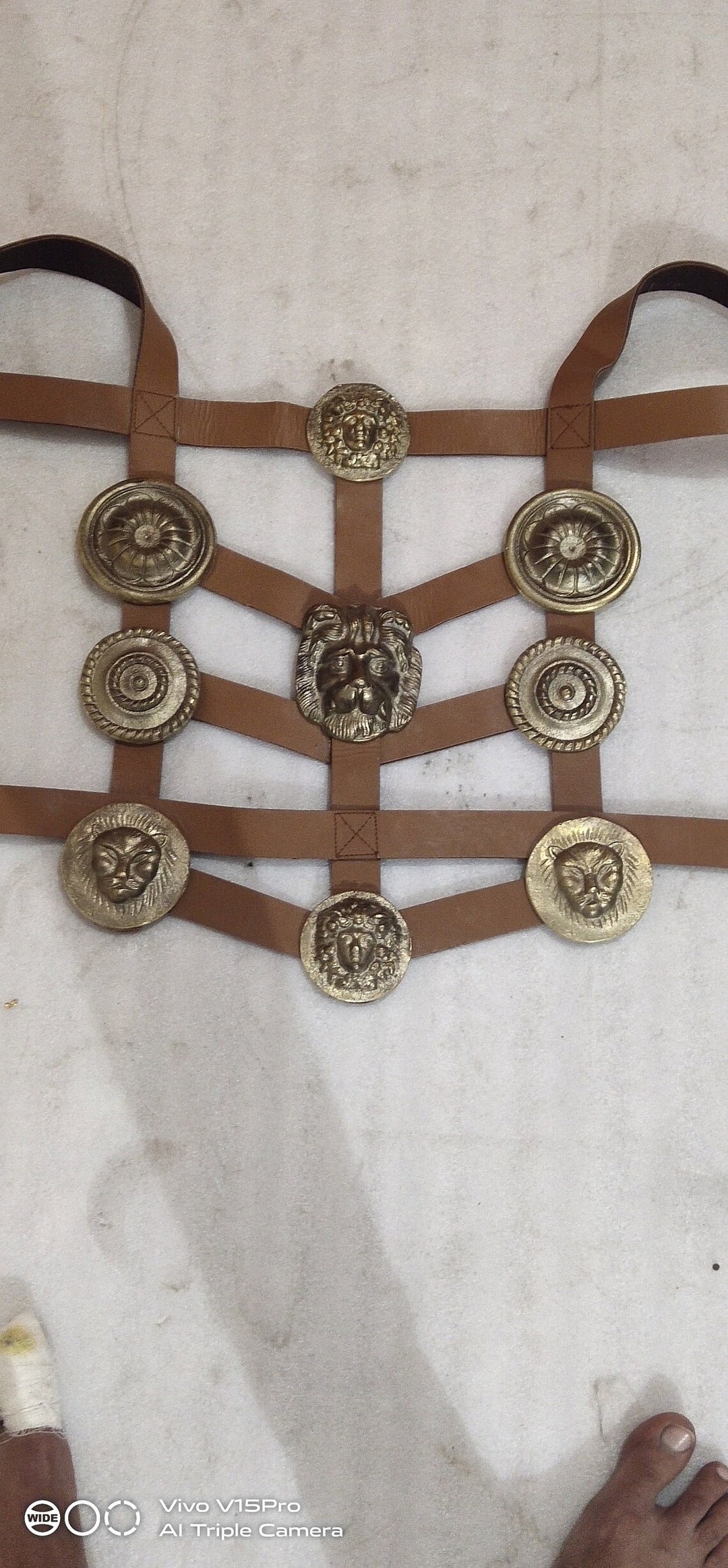 Roman Phalera Belt – Mainz Balteus Leather Belt for Legionary | Ancient ...