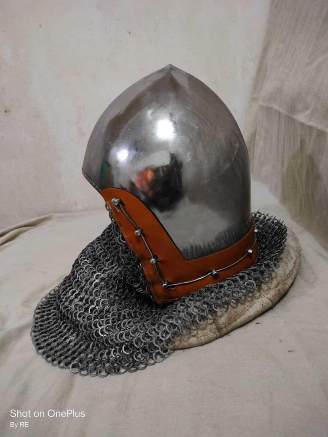 Open Bacinet Helmet,combat Helmet,medieval Combat Helmet,2mm Mild Steel ...