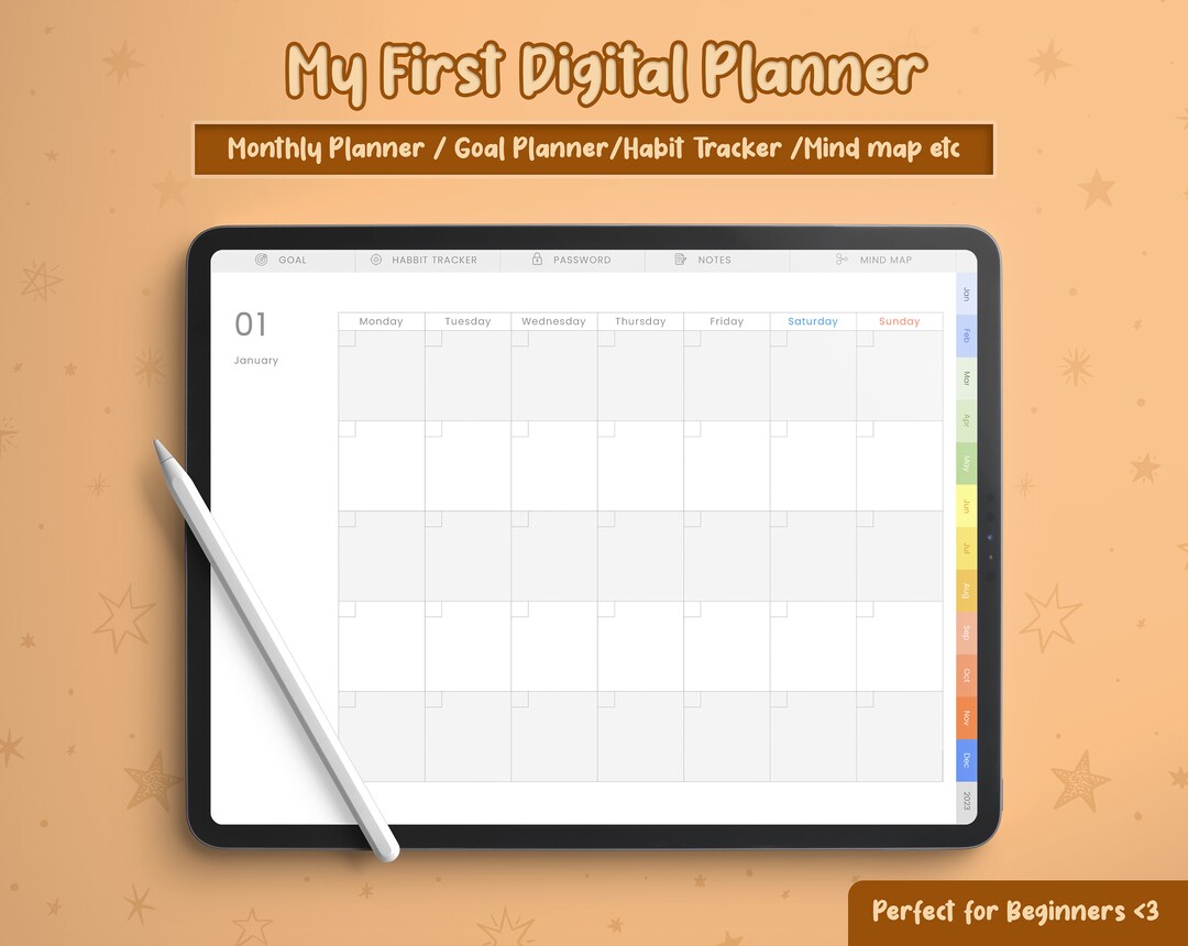 Digital Planner Starter Kit: Simplify Your Life With Ease - Etsy