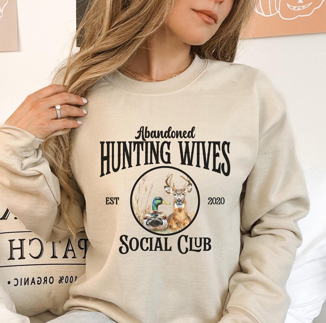 Personalized Hunting Wife Shirt for Abandoned Hunting Wives Hello ...