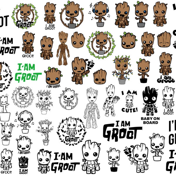Groot Svg - Etsy