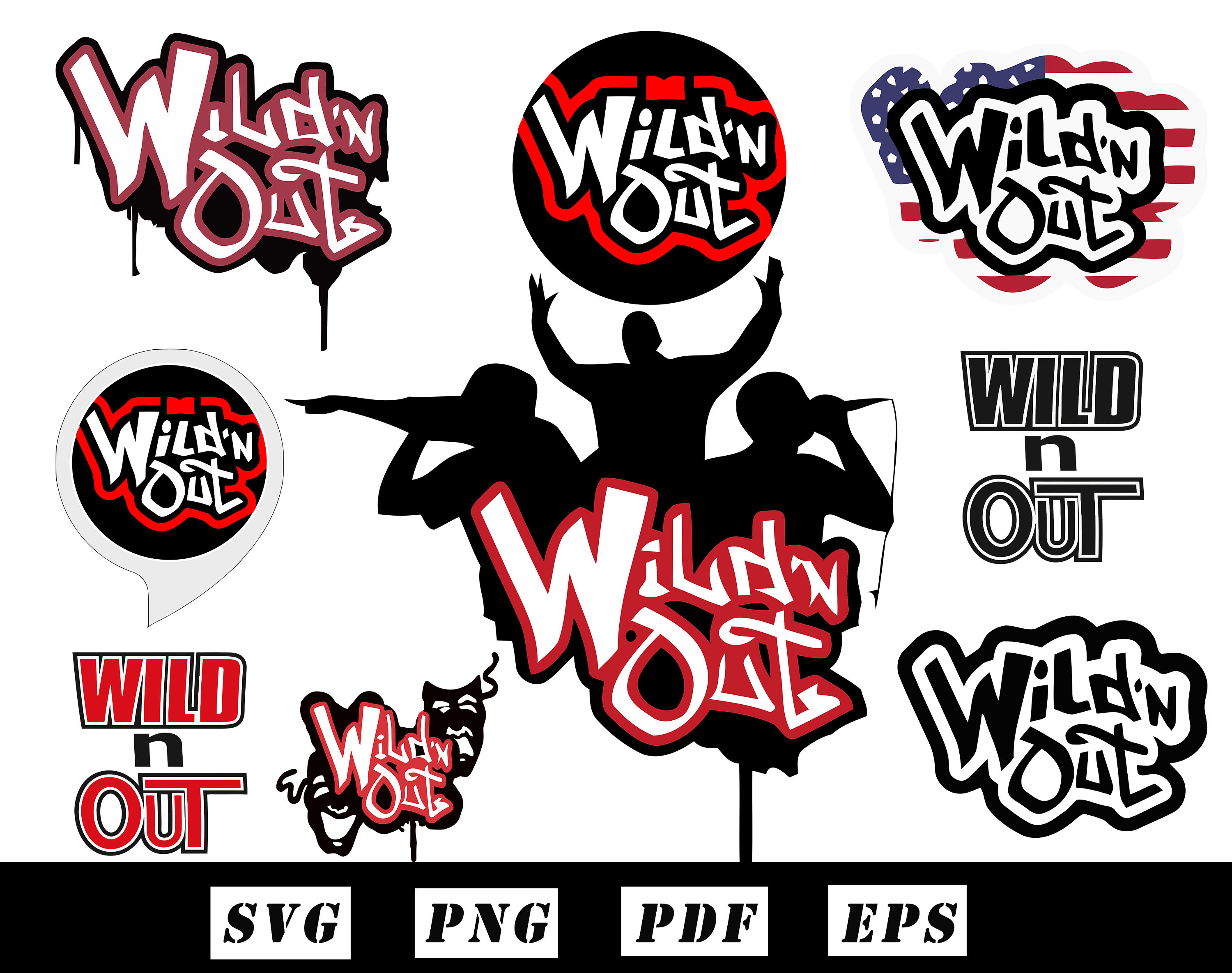 Wildn Out Svg, Png, Instant Download, Digital File - Etsy