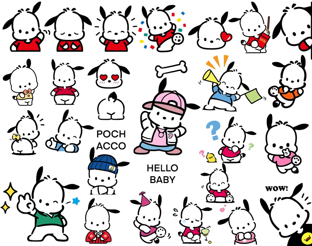Kawaii Kitty Svg Cat Svg S Nrio M Lody Stickers Pochacc Svg Kawaii