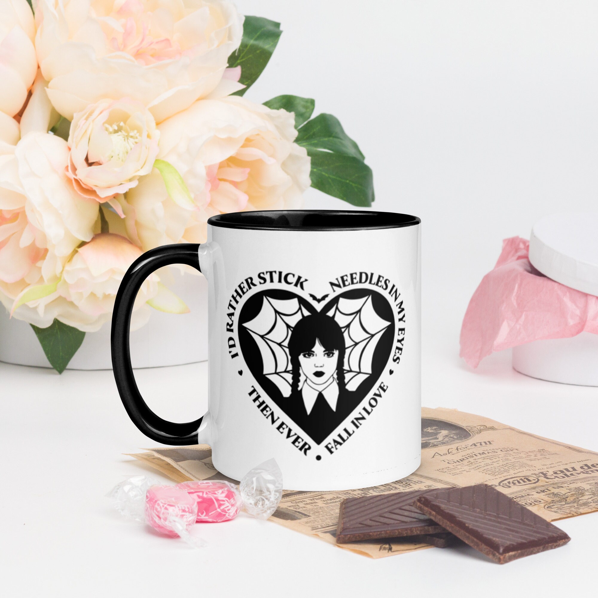 Wednesday Addams Gift Mug | Addams Family Humor | Quirky 'wednesday ...