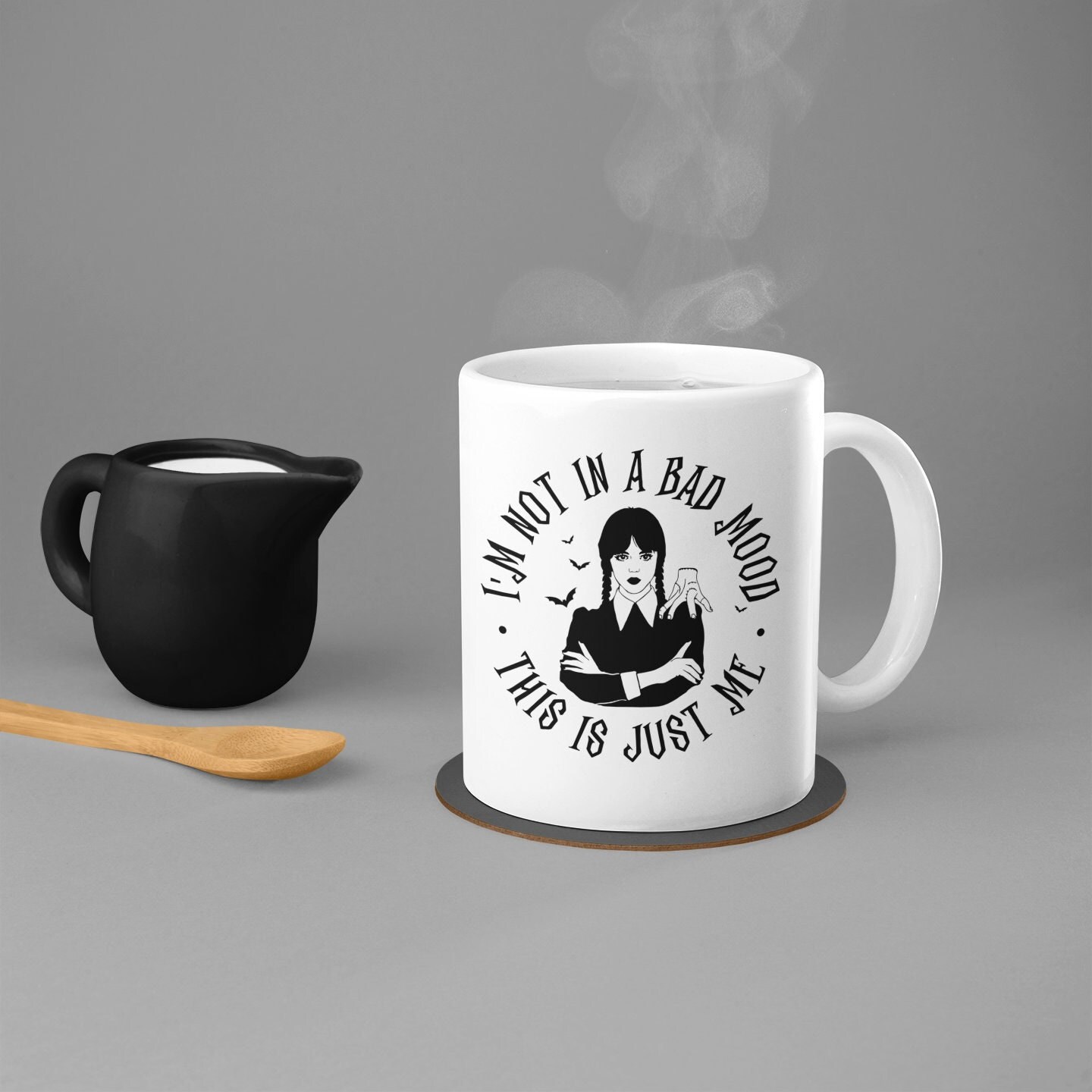 Wednesday Addams Mug | Addams Family Inspired | Quirky 'not in a Bad ...