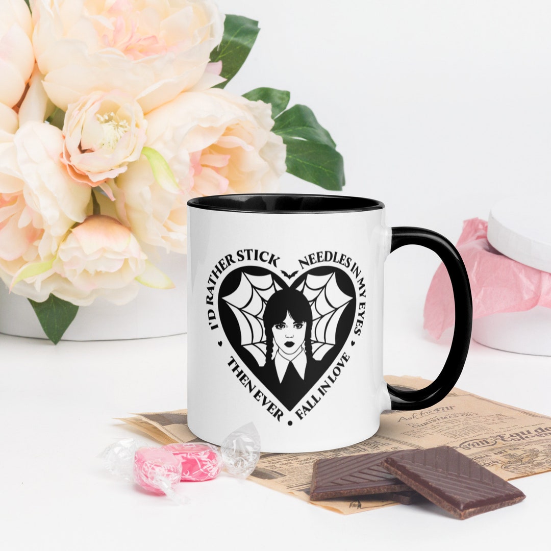 Wednesday Addams Gift Mug | Addams Family Humor | Quirky 'wednesday ...