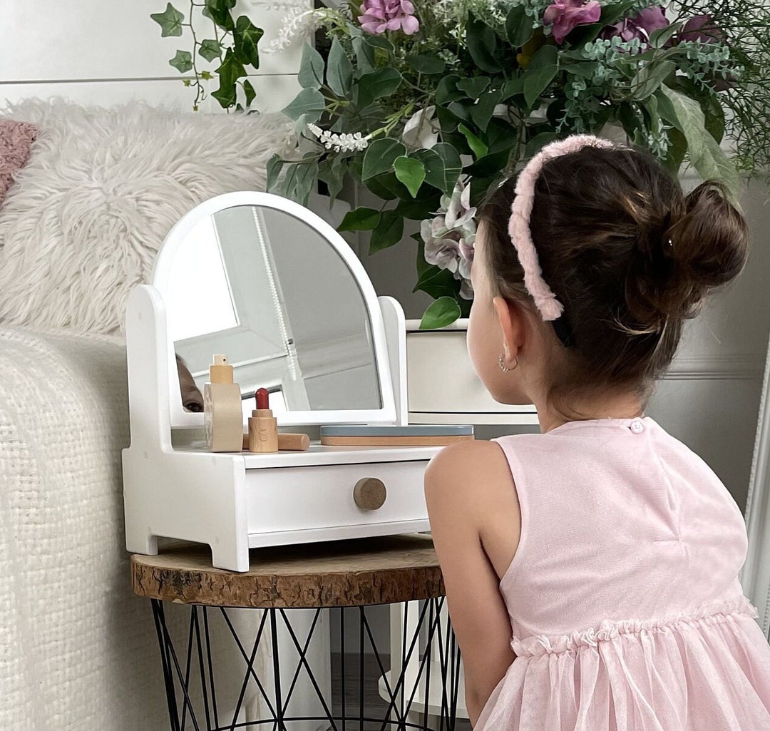 Vanity Table With Mirror, Personalized Birthday Gifts, Children's Gift ...