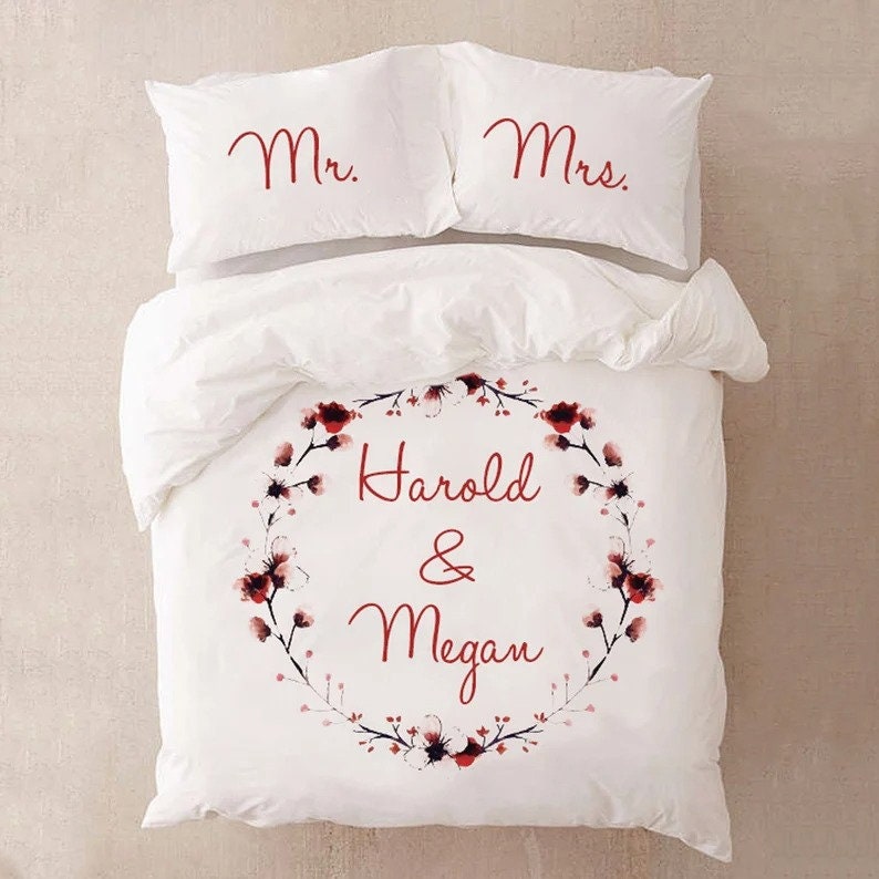 Epsy Personalized Chevron Bedding