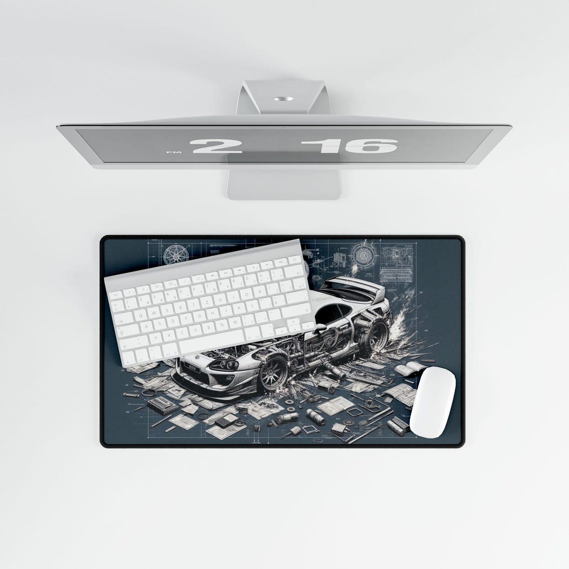 Car Schematic Desk Mats - Etsy