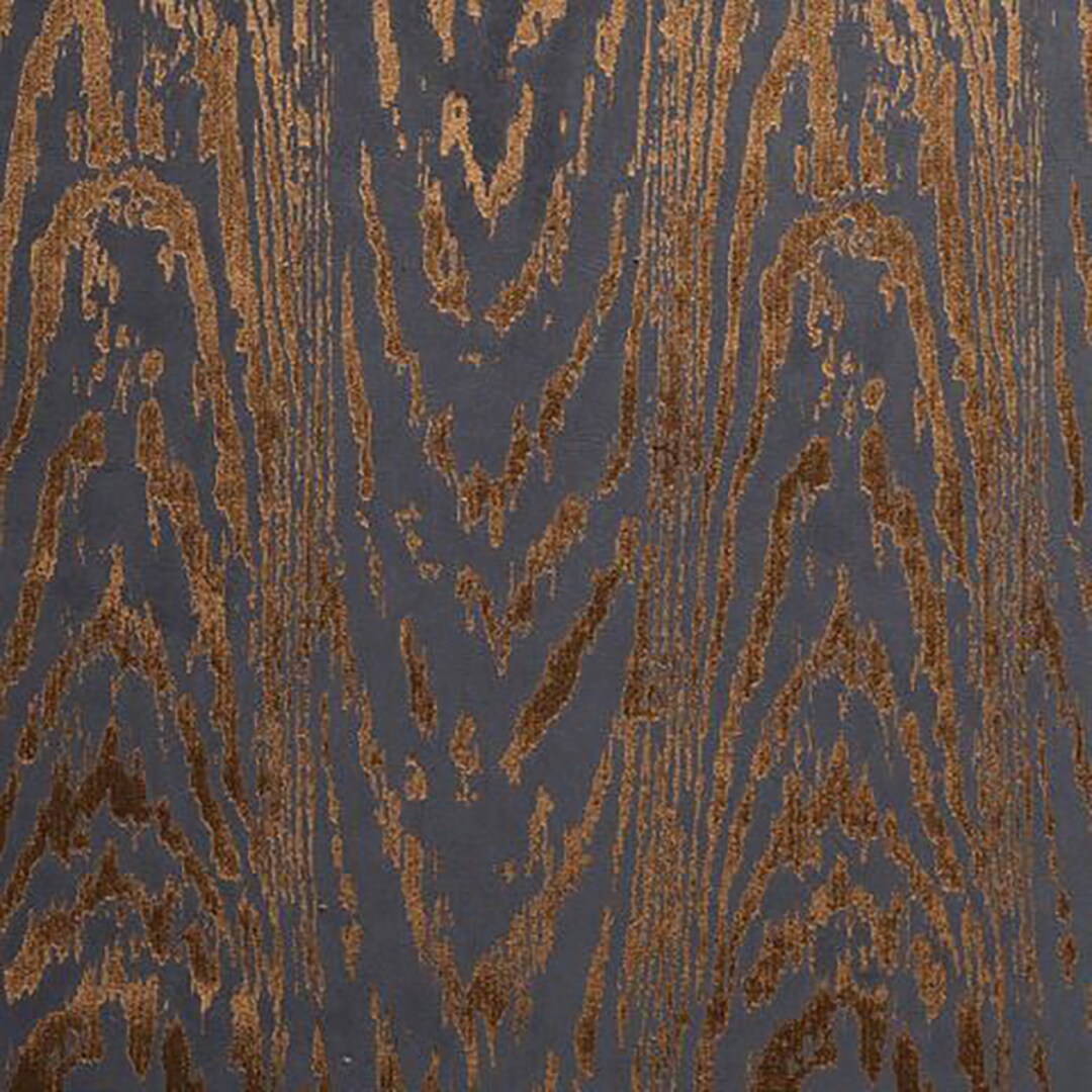 Kai - Marva - Copper - Fabric - Buy per Metre - Plush Luxurious Cut Velvet Fabric Buy per Metre ...
