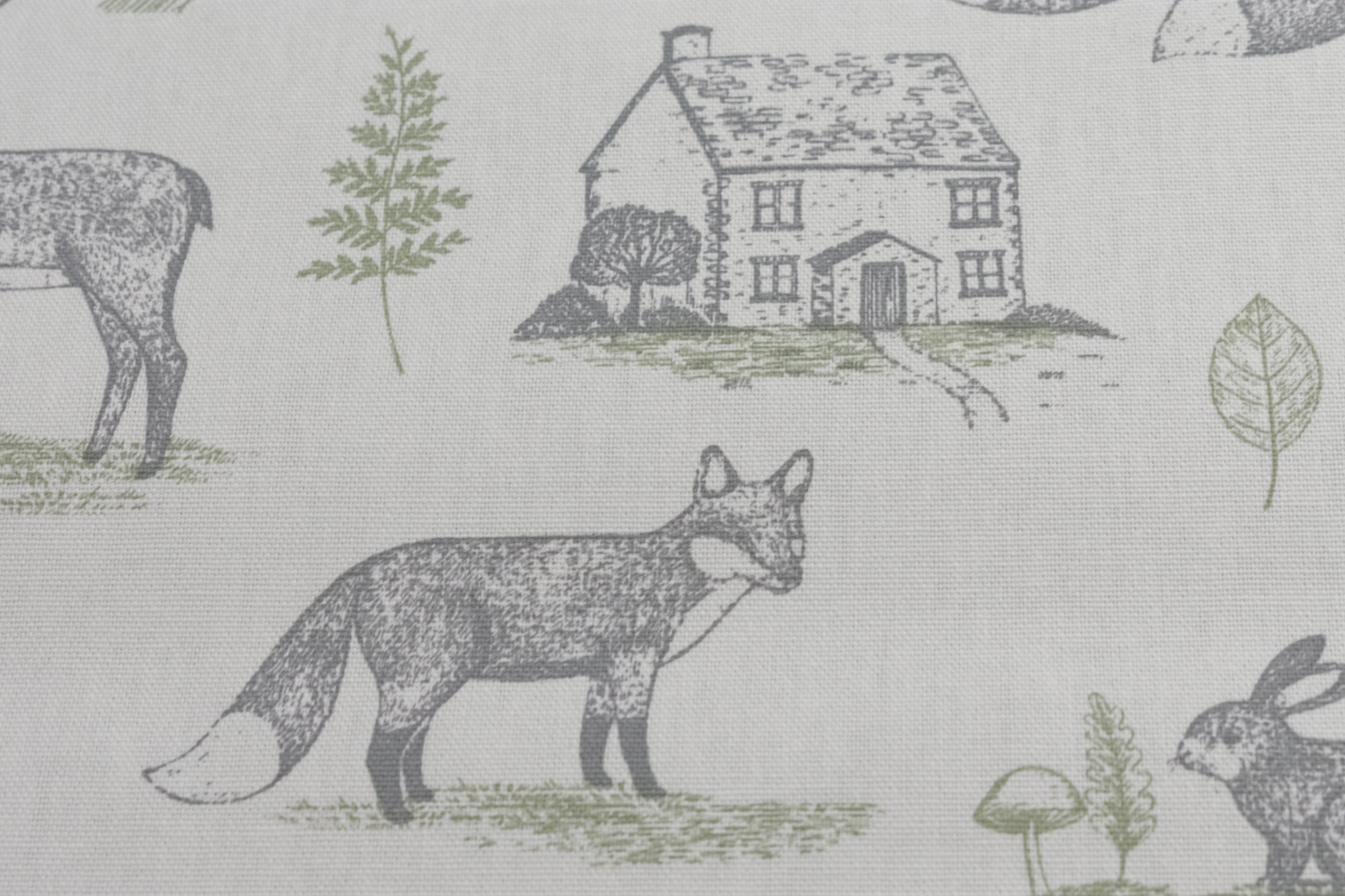 Clarke and Clarke - Studio G - New Forest - Natural - Designer Fabric ...