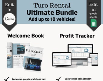 TURO Welcome Guide for Guests - Etsy