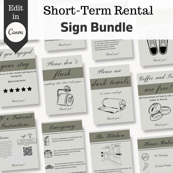 Vacation Home Sign - Etsy