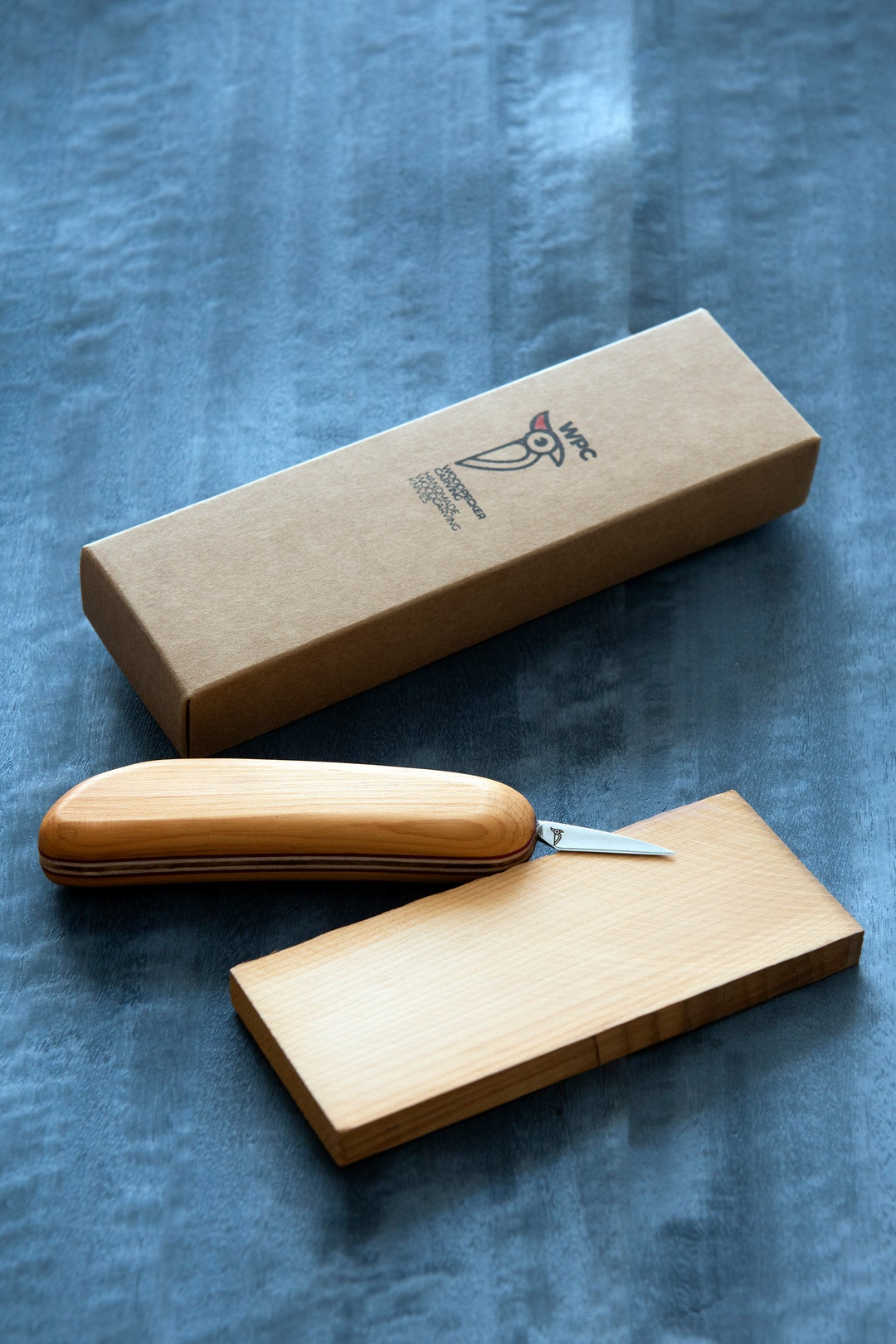 Wood Carving Knifewith Leather Sheath,woodcarving, Whittling, Knife ...