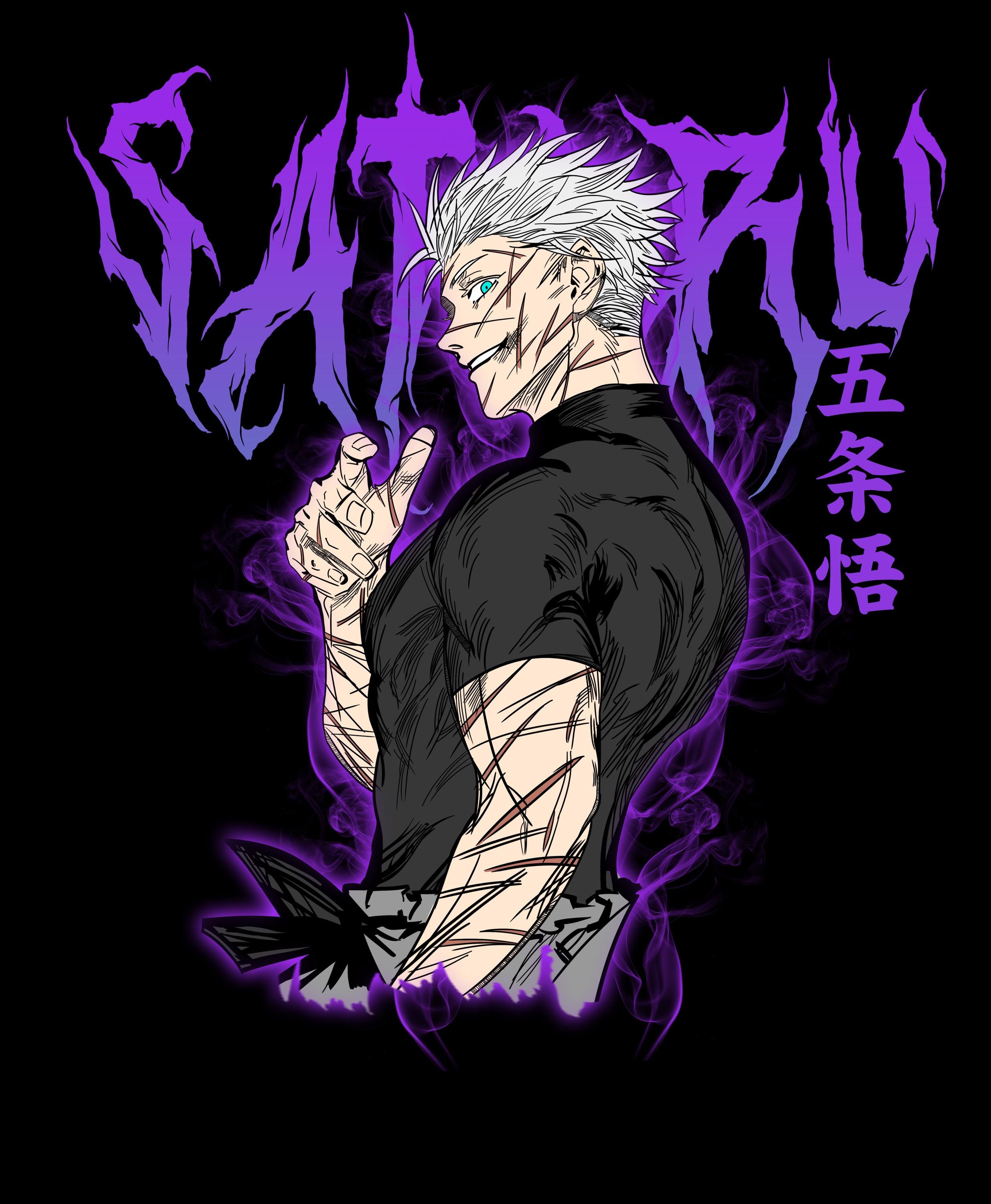 Larts Jujutsu Kaisen Satoru Gojo - Unisex Graphic Tee - Etsy