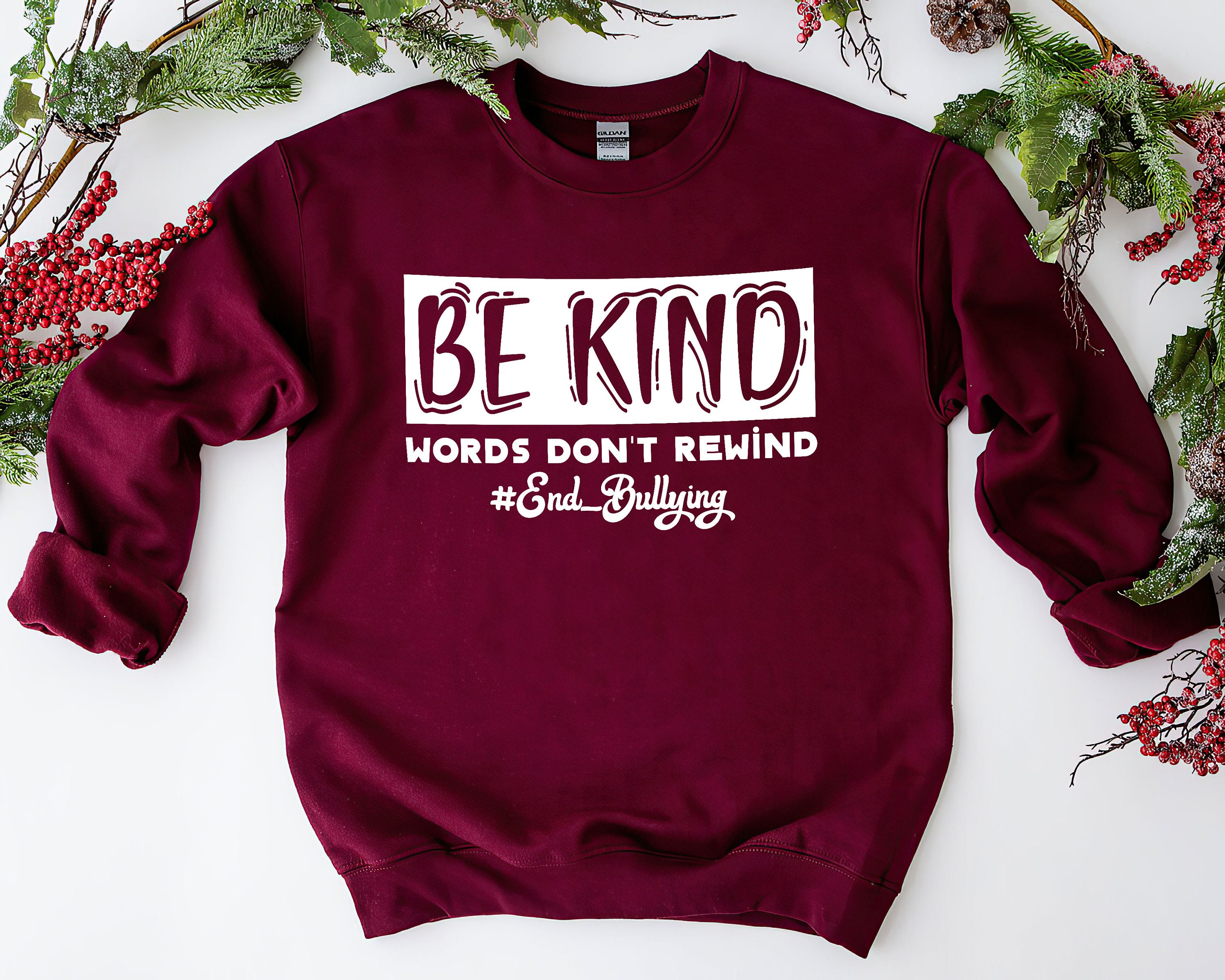 Be Kind Words Don't Rewind Shirt, Orange Unity Day Shirt, Equality ...
