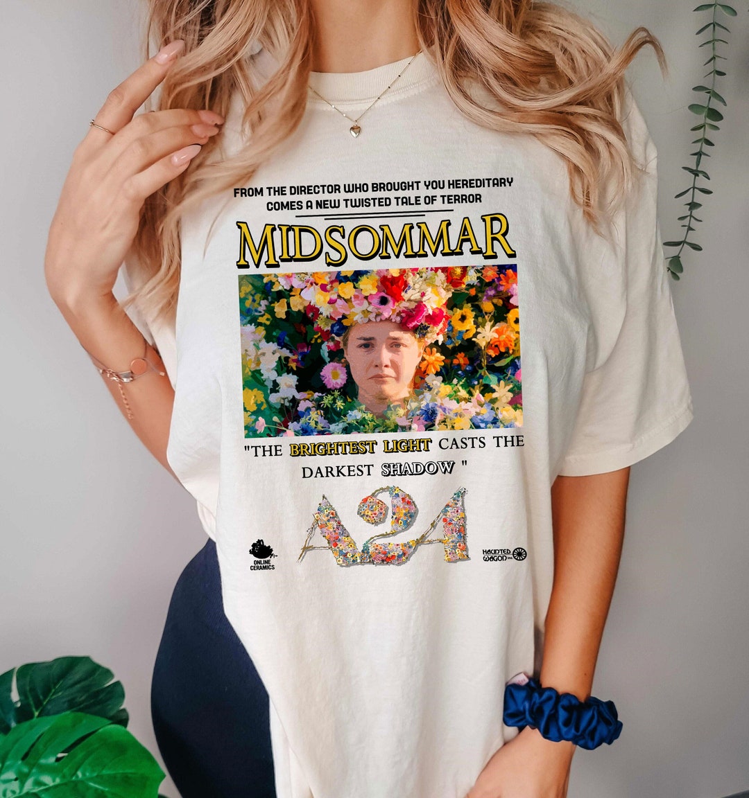 Midsommar A24 Shirt for Fans, Midsommar Festival Shirt, A24 Shirt, Ari ...