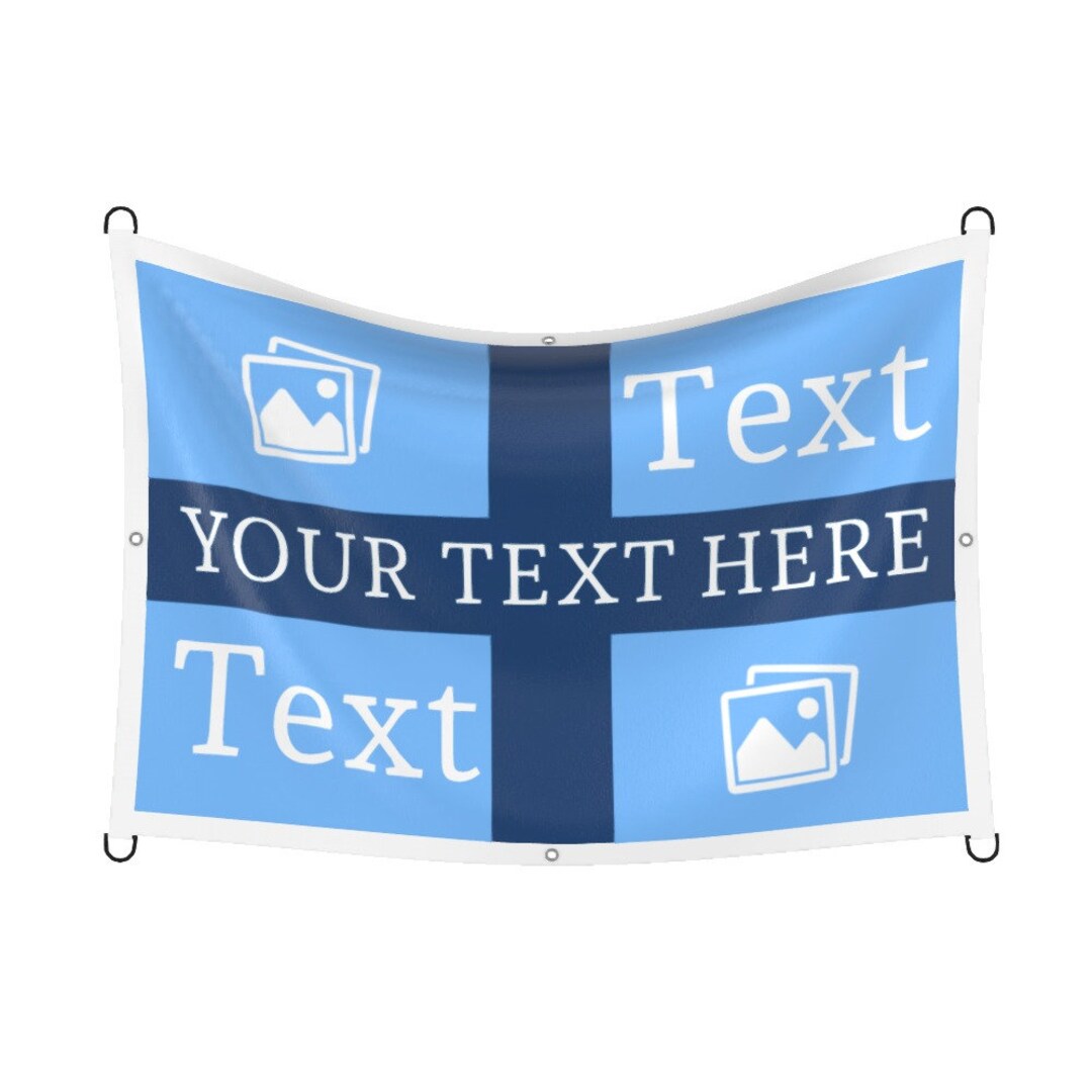 Coventry Custom Printed Football Flag - Etsy
