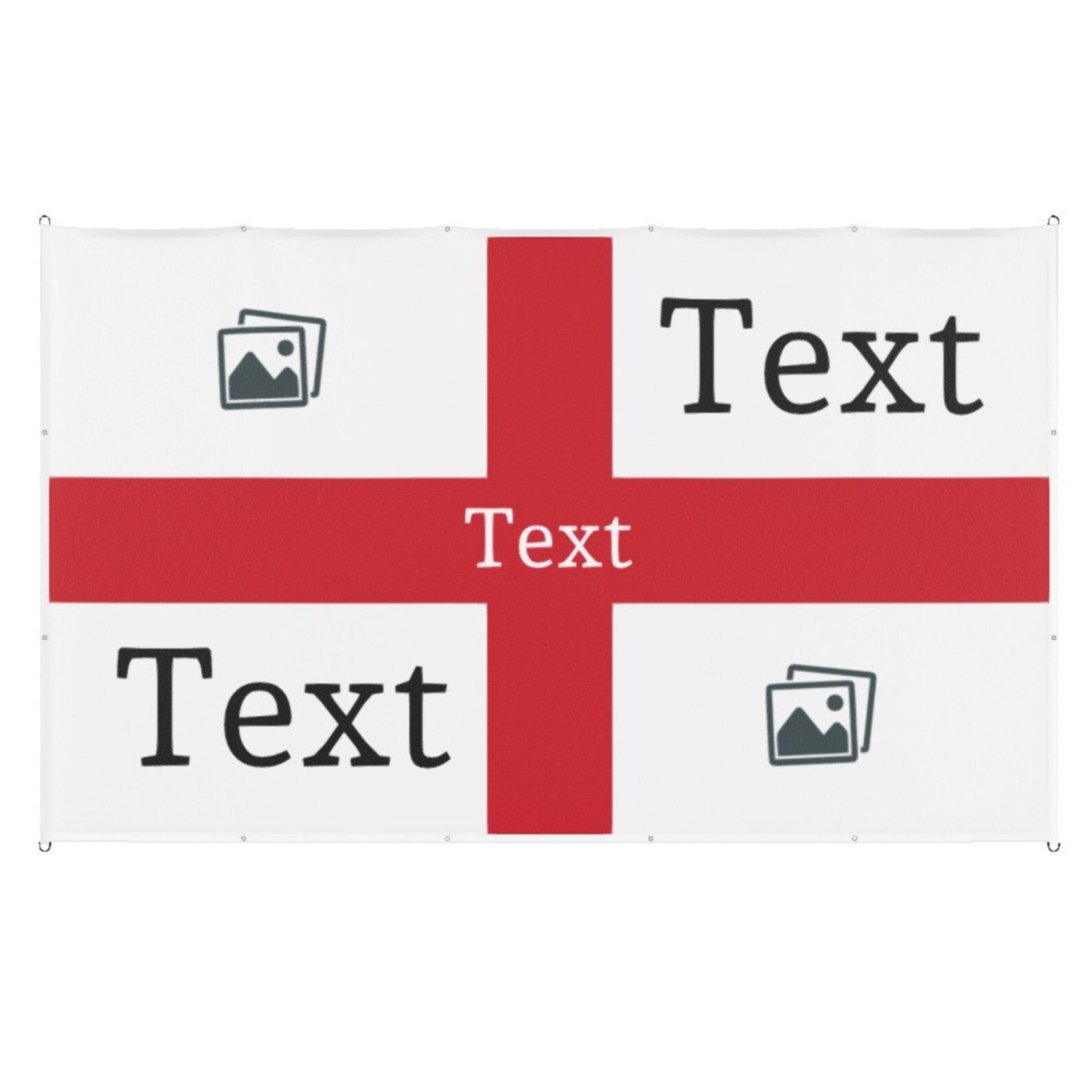 England Football Flag Personalised Custom Printed - Etsy UK