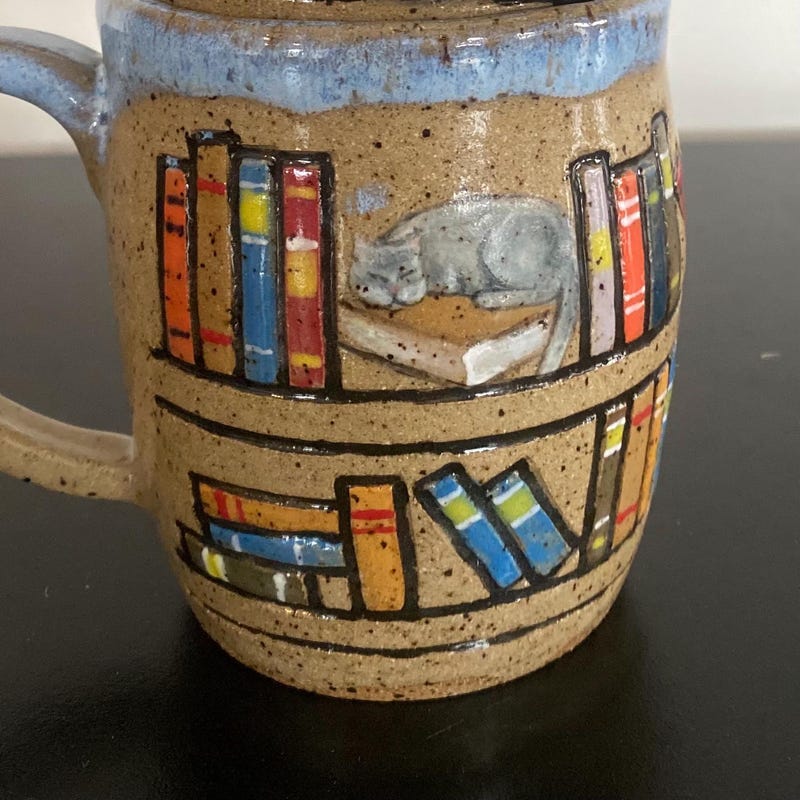 Book Mugs - Etsy