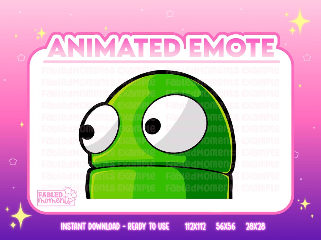 Green R.E.P.O Stare Emote / Animated / Twitch / Discord - Etsy